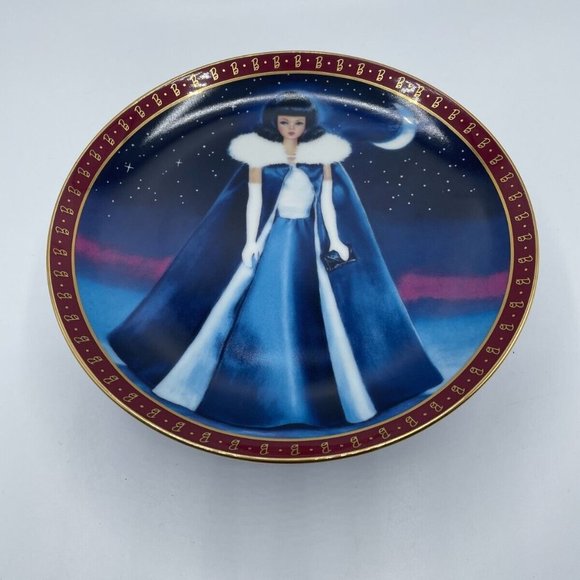 Danbury Mint | Accents | Danbury Mint High Fashion Barbie Midnight Blue ...